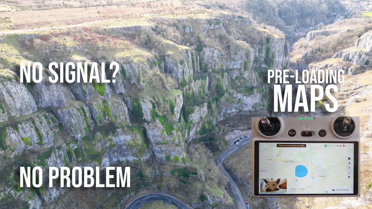 Pre-loading Maps on DJI RC Remote - Useful Stuff to Know