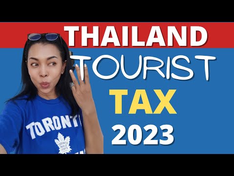 Thailand tourist tax 2023