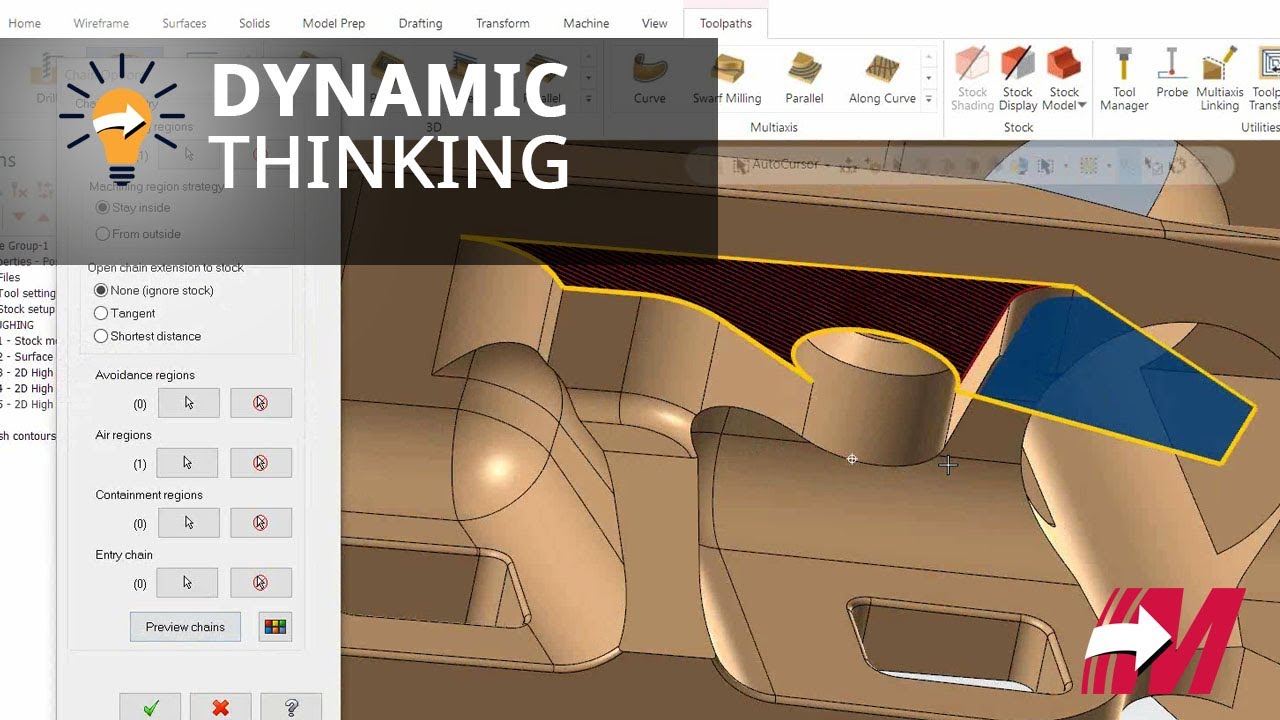 Solid Chaining Simplified