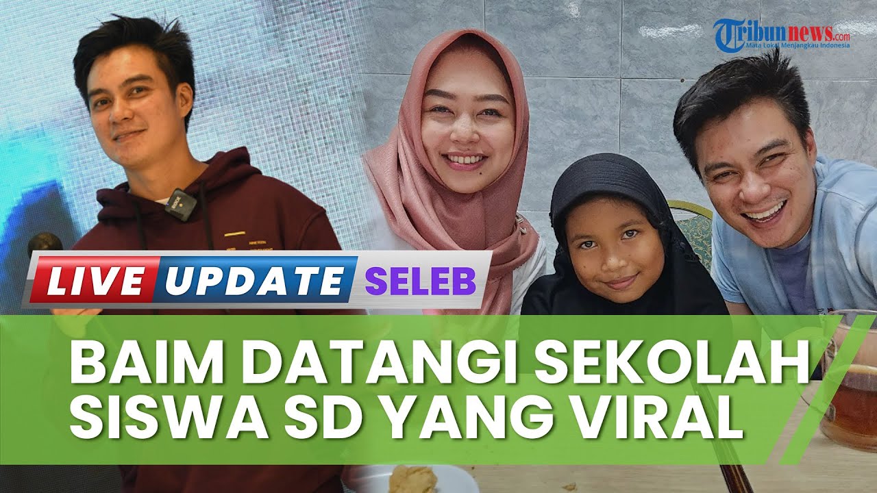 Temui Bocah SD yang Viral karena Banyak Kutu, Baim Wong Disambut Meriah ... Temui Bocah SD yang Viral karena Banyak Kutu, Baim Wong Disambut Meriah ...