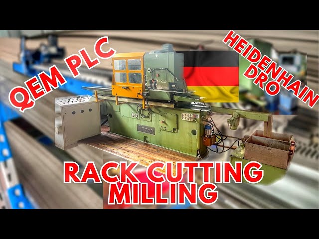 Rack Cutting Milling Machine - CNC Rack Cutting Milling, EGW Germany ...