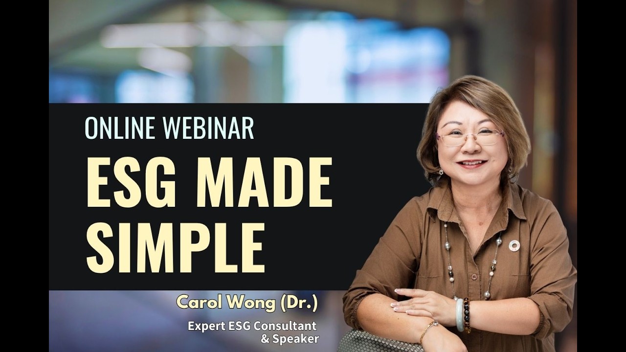 ESG Made Simple: Your 2-Hour Guide to Sustainability