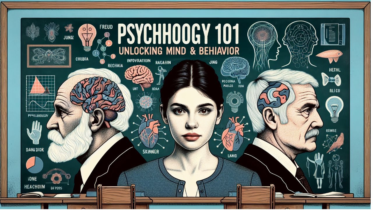 Psychology 101: Unlocking Mind & Behavior | Freud, Jung, and Skinner