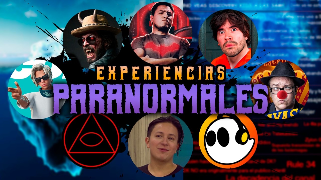 ICEBERG De CASOS PARANORMALES De FAMOSOS (Celebridades, streamers, youtubers, podcasters...)
