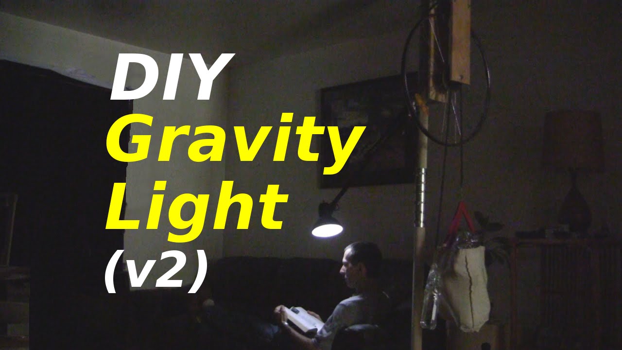 Gravity Light (v2) Homemade/DIY