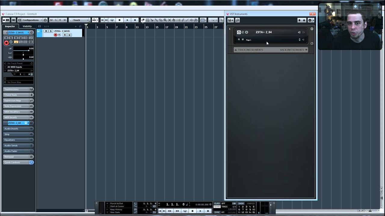 Type ZERO - 101 (Adding MIDI Channel and VST)