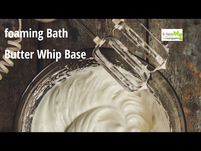 Cosmetic Bases - Foaming Bath Butter Whip Base Manufacturer from Pali
