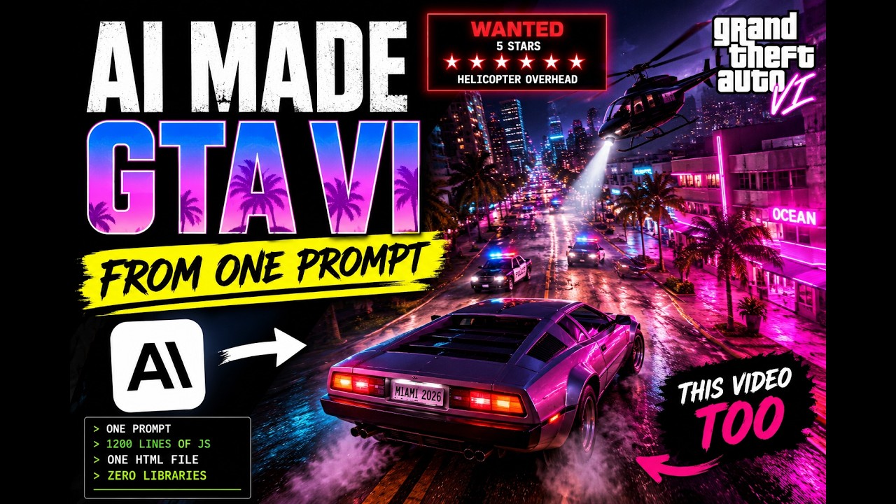 Claude Built GTA VI… Then Things Got Weird