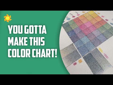 Color Theory: Make yourself THIS color chart!