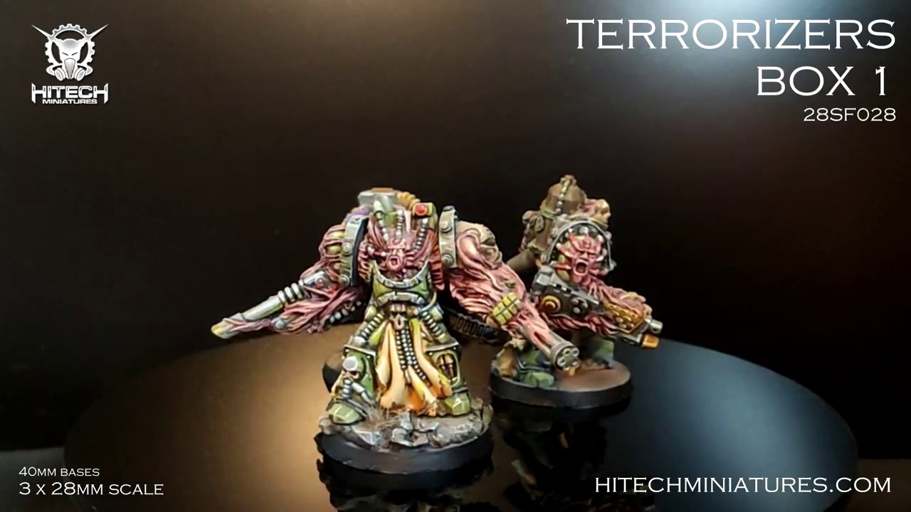 Hitechminiatures - TERRORIZERS BOX 1 painted