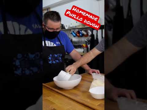 Homemade Phyllo Dough In Athens