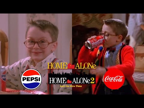 Home Alone/Home Alone 2 - Fuller drinking Pepsi and Coca-Cola