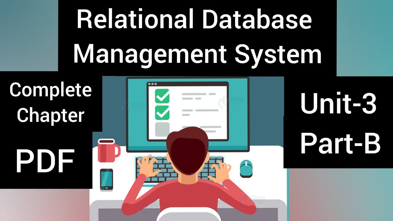 CBSE Class-10| Information Technology code-402 | Unit-3 Relational Database Management System PDF📝
