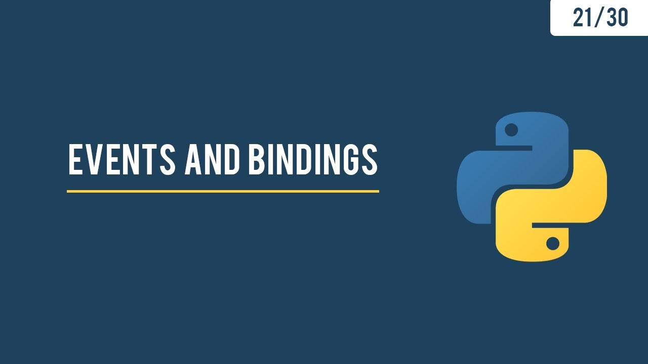 Python GUI with Tkinter - Events and Bindings - Overriding the close button Tkinter - 21/30