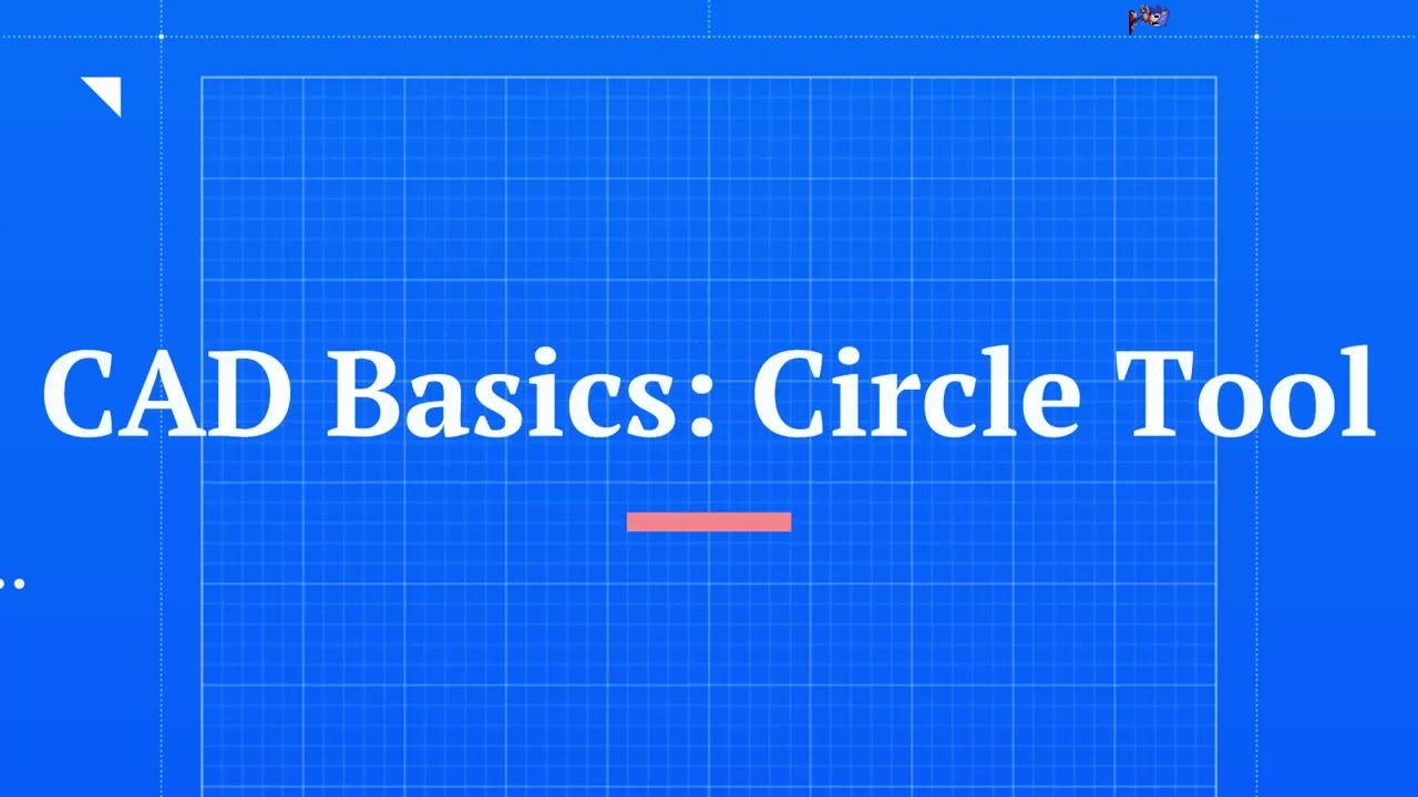 AutoCAD Basics:  Circle Tool