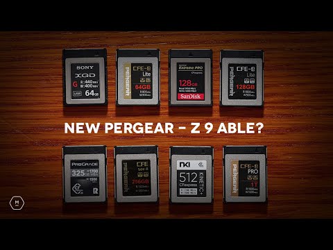 CFexpress 1 TB + 64 GB CARD | Work With The Z 9 + More? | 20FPS? | 8k? | Matt Irwin
