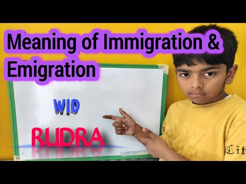 Immigration Vs Emigration| Meaning of Immigration & Emigration in Hindi | #immigration #emigration