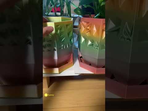Silke rainbow filament for flower pot