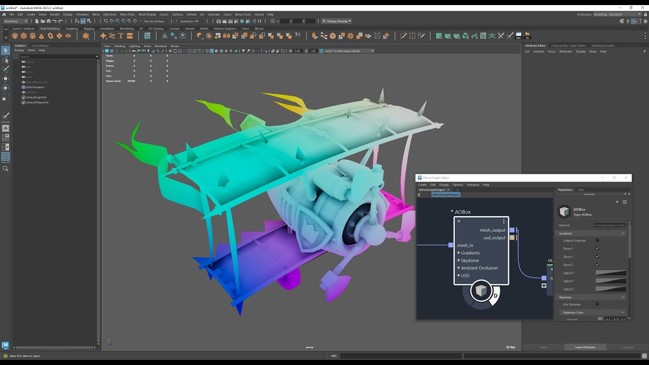 Bake AO to vertex color - maya - Tech-Artists.Org