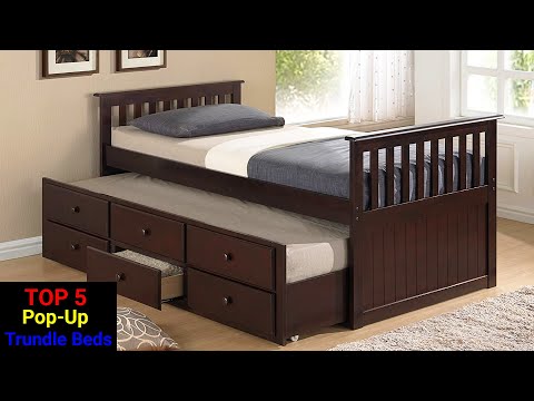 Best Pop Up Trundle Beds Reviews [TOP 5 PICKS]