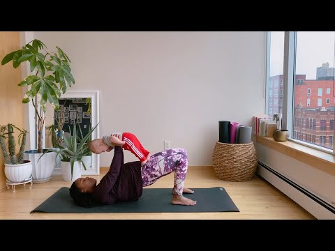 Mommy and me yoga | yoga with baby |
