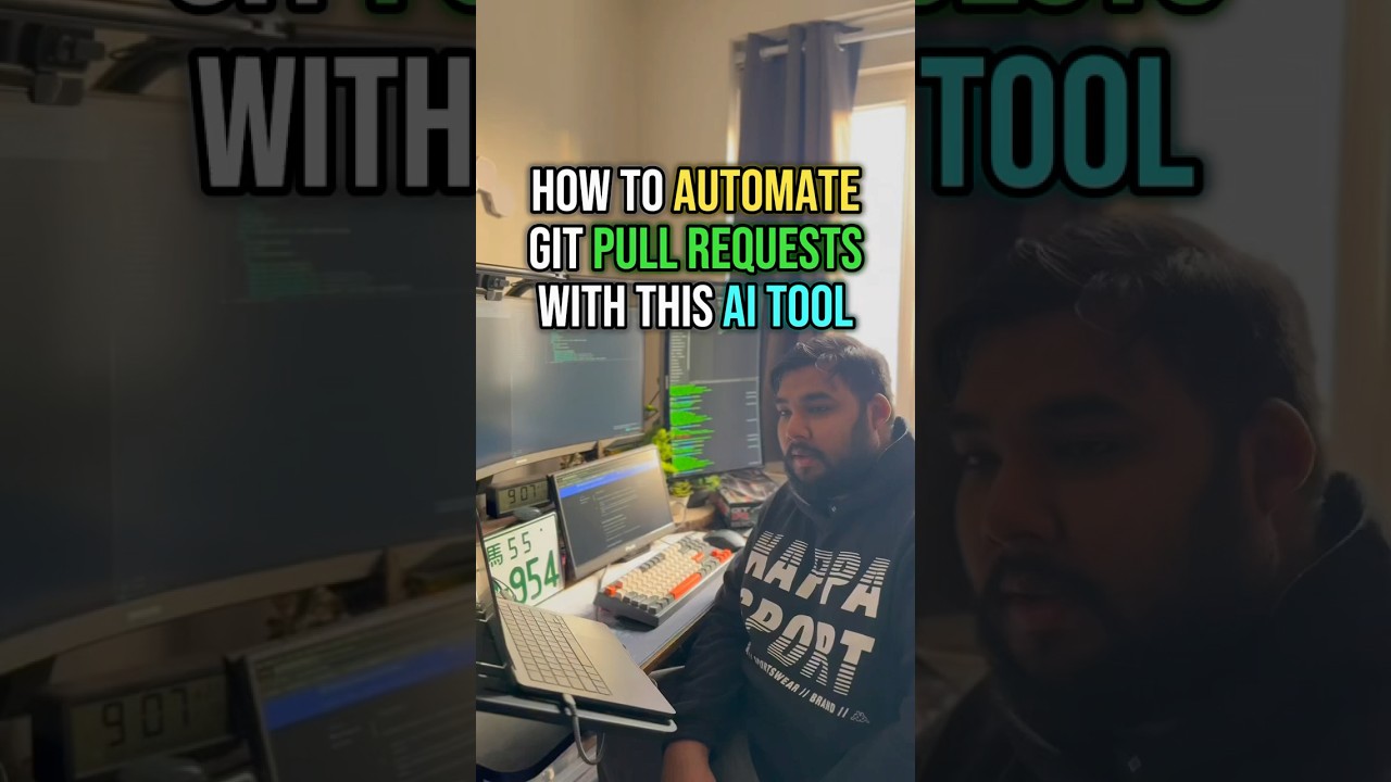 How to automate git PR (Pull Reuqests) with this AI Tool | GitHub | Gitlab