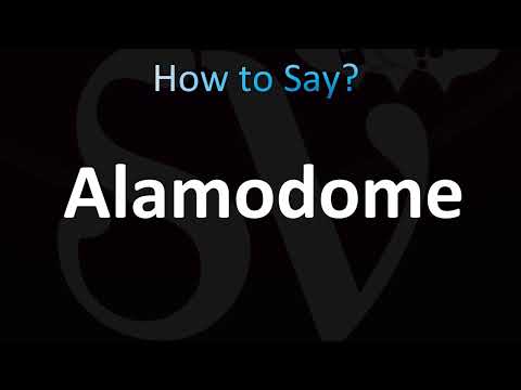 How to Pronounce Alamodome (CORRECTLY!)