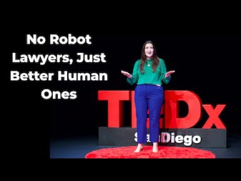 AI Judges? Robot Lawyers? The Truth About AI and Justice | Kassi Burns | TEDxSan Diego Salon