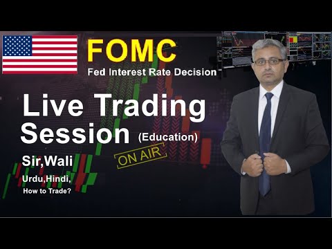 FOMC Live Trading Session | XAU USD Analysis Learning with Practical | #crypto #btc
