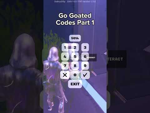 Go Goated Codes Part 1 🐐
