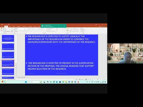 Justification/Rationale of Research