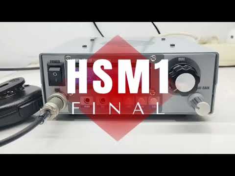 HSM1 50W 40M SDR MONO BAND HF TRANSCEIVER FINAL RELEASE RX/TX TEST