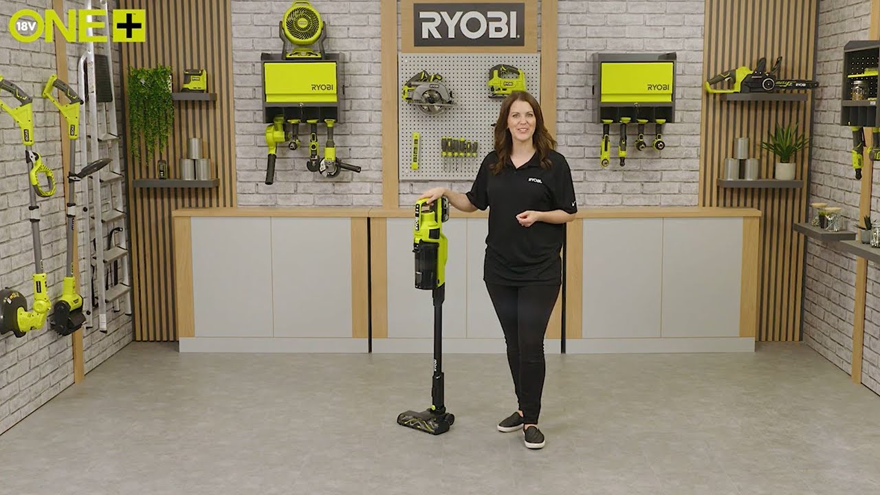 Ryobi ONE+ Brushless Stick Vac (Tool Only) 18V RSV18BL-0