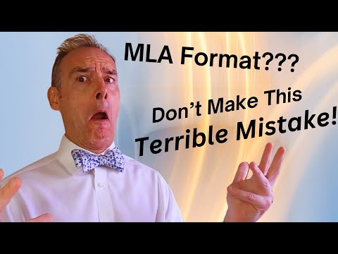 MLA Format Made Easy (Essay Formatting Tips)