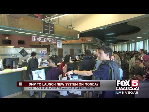 Las Vegas valley DMVs launching new appointment system Monday