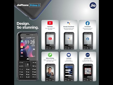 JioPhone Prima 2 Unboxing | 4G Feature Phone with KaiOS, WiFi, BT, Wireless FM