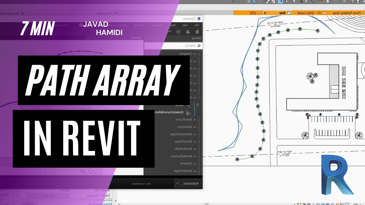 Path Array in Revit-Path Array in Dynamo
