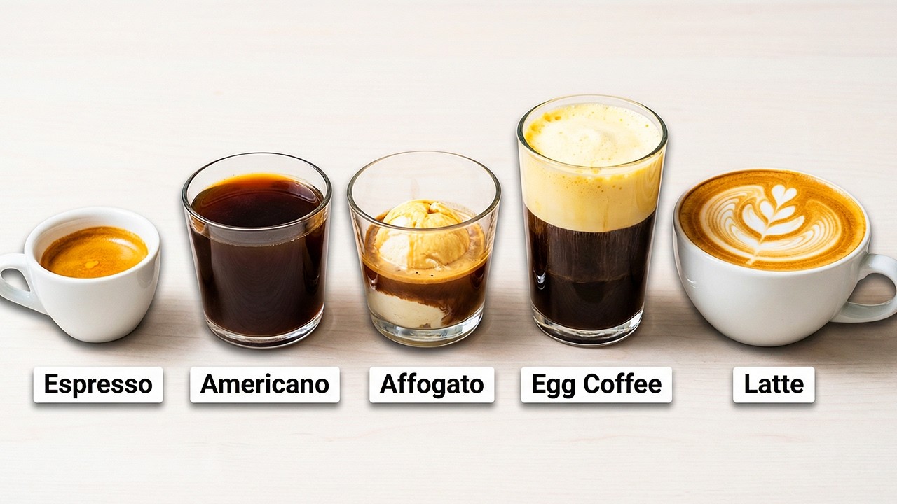 All Coffees Explained