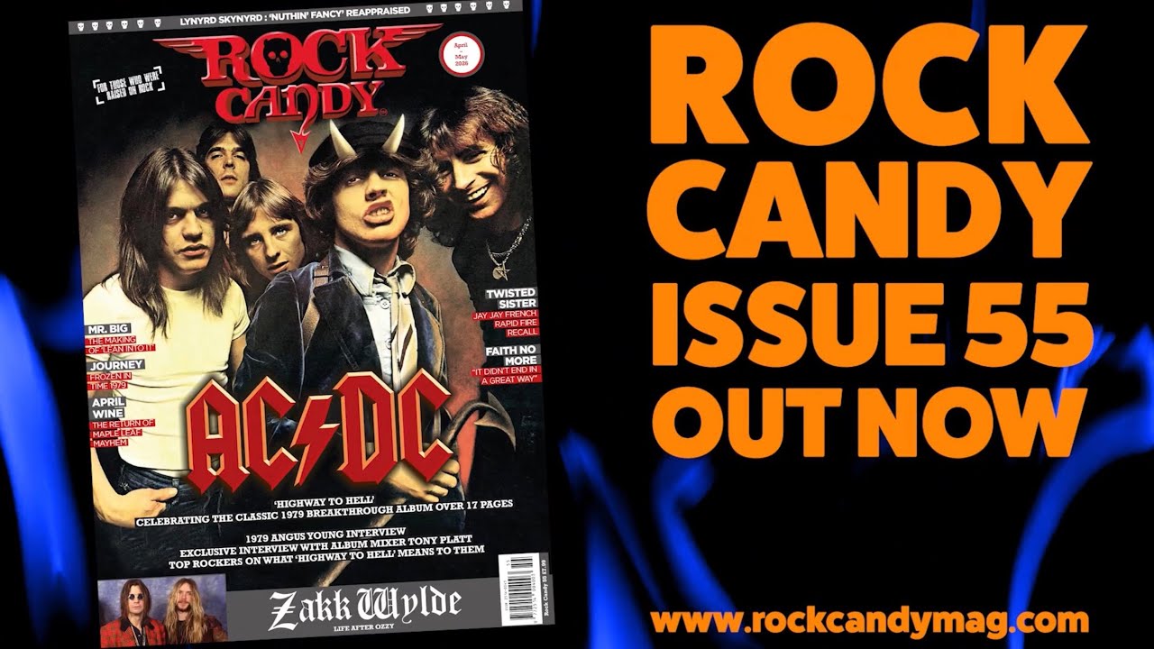 Rock Candy Magazine Issue 55 Out Now Featuring AC/DC!