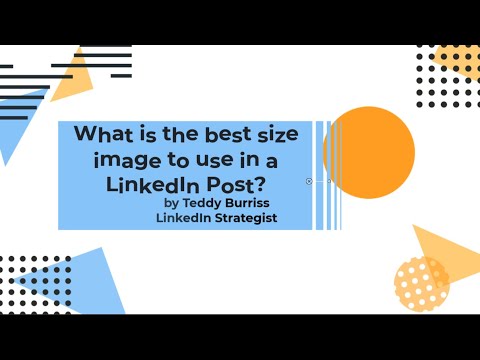 What is the best size image to use in LinkedIn on Personal and company Posts?