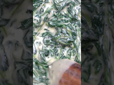 🎄CHRISTMAS Creamed Spinach | 15 Minutes or less