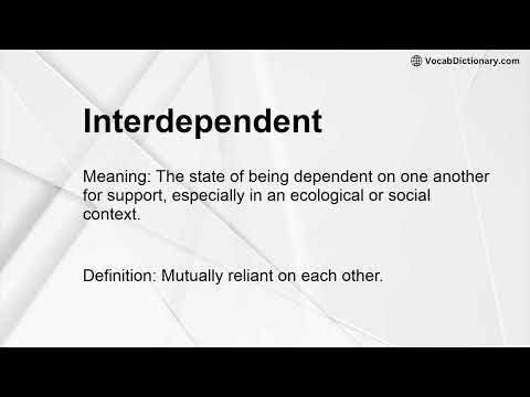 Interdependent Meaning