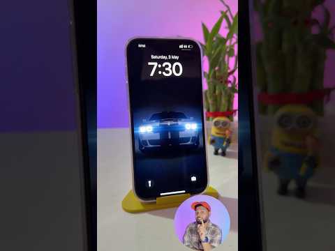 Magical wallpaper for iPhone user???? #shortsfeed #iphonetech #iphone #shorts #tech #apple #technology