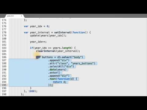 Learn Delaying the Display of Buttons Data Visualization and D3 js - Mind Luster