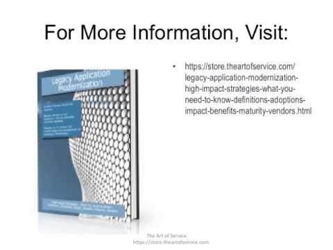 Legacy Application Modernization High impact Strategies What You Need to Know Definitions Adopt