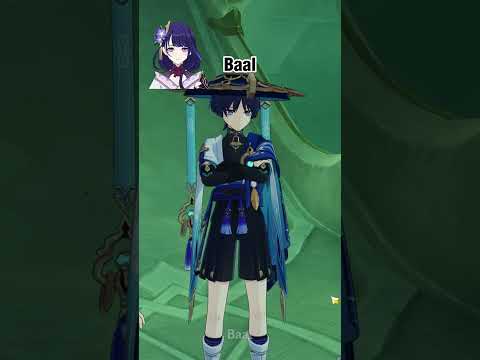 Trying Archon Names for Wanderer's Name #genshinimpact #wanderer