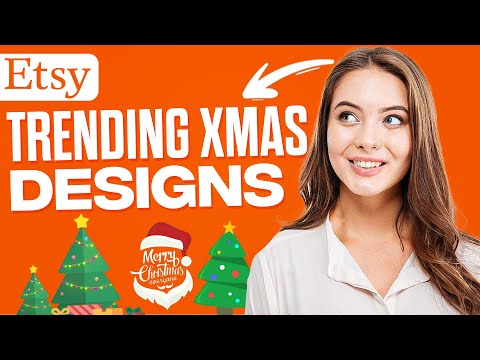 BEST Trending Christmas Designs For Etsy Print On Demand | Sell Them Now!