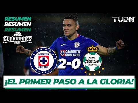 Resumen y goles | Cruz Azul 2-0 Santos | Guard1anes 2020 Liga MX - J1 |TUDN