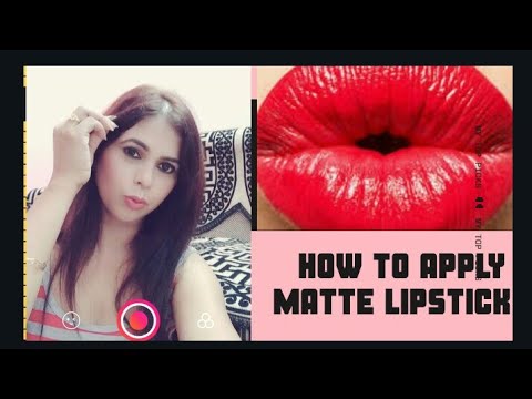 HOWTO APPLY MATTE LIPSTICKS || DOES N DONT'S