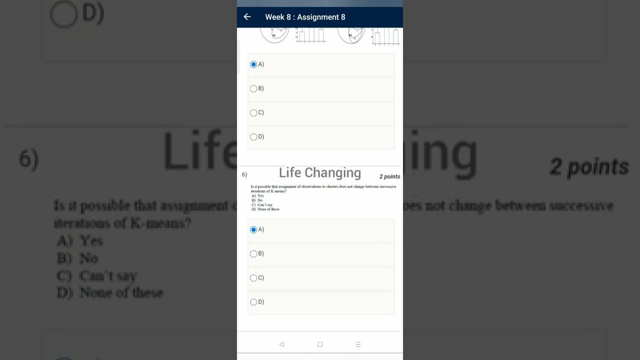 NPTEL Introduction To Machine Learning - IITKGP Week 8 Assignment Solutions | Swayam 21st Sep 2022